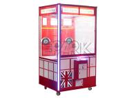 China cartoon Super Box 2 Claw Crane Plush Doll Machine for sale