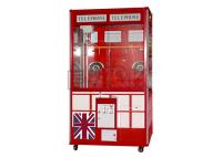 China cartoon Super Box 2 Claw Crane Plush Doll Machine for sale