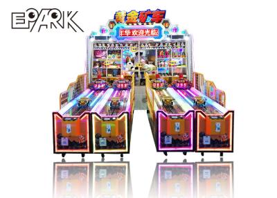 China Four Player Golden Minecart Amusement Game Machines for sale