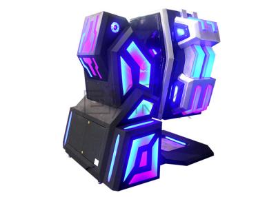 China Leather Seat Vertical 360 Degree Dynamic Rotation 9D VR Diamond Virtual Simulation for sale