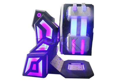 China Leather Seat Vertical 360 Degree Dynamic Rotation 9D VR Diamond Virtual Simulation for sale