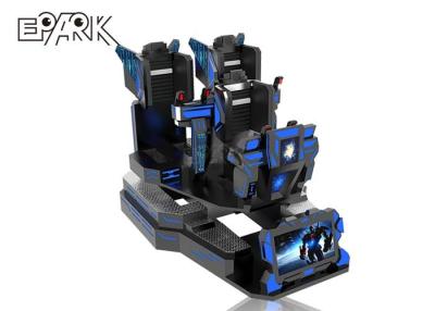 China Spieler 3.5KW 9D VR Simulator-drei, der schießend steht, Spiel-Maschine laufend zu verkaufen