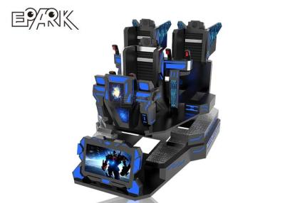 China Spieler 3.5KW 9D VR Simulator-drei, der schießend steht, Spiel-Maschine laufend zu verkaufen