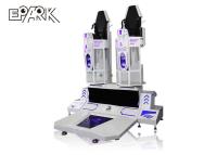 China Two Players Roller Coaster 9D Virtual Reality Cinema Simulator Game Machine for sale