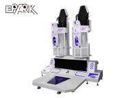 China Two Players Roller Coaster 9D Virtual Reality Cinema Simulator Game Machine for sale