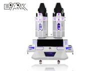 China Two Players Roller Coaster 9D Virtual Reality Cinema Simulator Game Machine for sale