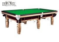 China oak Amusement Game Machines Billiard Pool Table With Automatically Ball Return System for sale