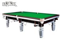 China oak Amusement Game Machines Billiard Pool Table With Automatically Ball Return System for sale