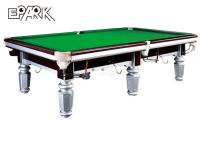 China oak Amusement Game Machines Billiard Pool Table With Automatically Ball Return System for sale