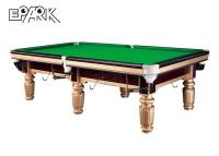China oak Amusement Game Machines Billiard Pool Table With Automatically Ball Return System for sale