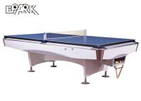 China Standard Version Snooker Pool Blue Billiard Table Begonia Material for sale