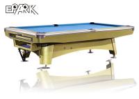 China Standard Version Snooker Pool Blue Billiard Table Begonia Material for sale