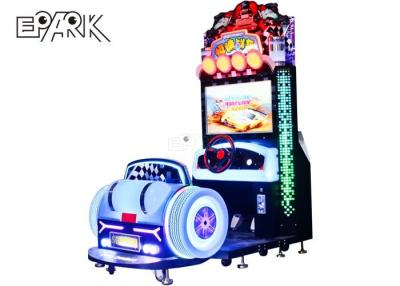 China Máquina de jogo de condução video das corridas de carros de 22 polegadas para crianças à venda