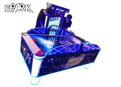 中国 アーケードの2人のプレーヤーのための魔法の空気ホッケーの宝くじのゲーム・マシンは作動させて鋳造する 販売のため