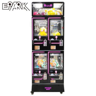 Cina artiglio Crane Machine Coin Operated del nero del giocatore 506W quattro in vendita