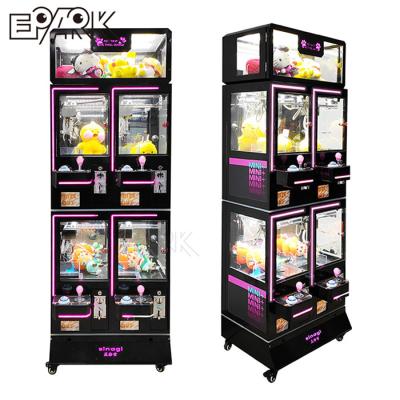 Cina artiglio Crane Machine Coin Operated del nero del giocatore 506W quattro in vendita