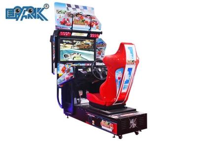 China Arcade Outrun Racing Game Machine Simulator Coin pusher 32 Inch Screen for sale