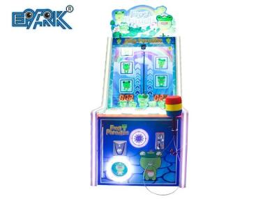 China 100W Whack A Mole Hitting Frog Machine Frog Paradise Hammer Game Machine for sale