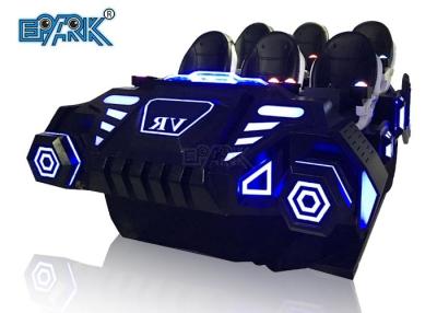 Chine machine de jeu de simulation de char de joueurs du simulateur six de réalité virtuelle de 4500W 9D à vendre