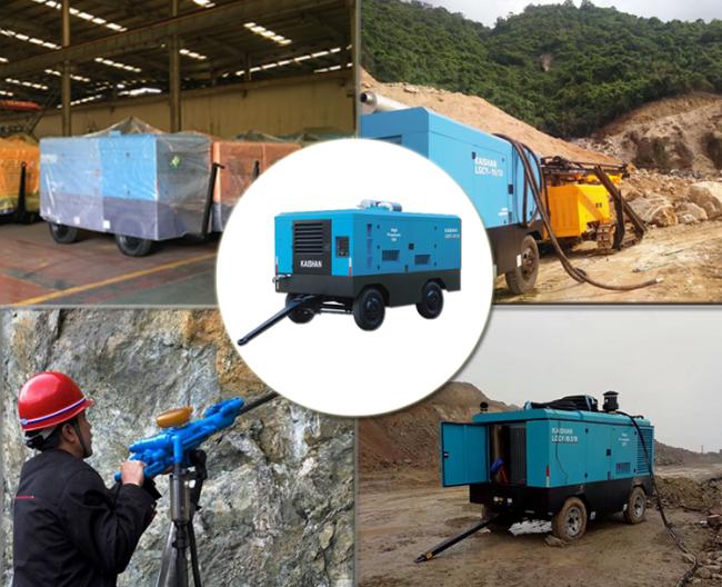 2017 vendite calde! Compressore d'aria di LGCY-12/10 Kaishan/compressore d'aria diesel portatile della vite