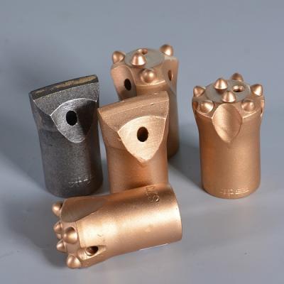 中国 28mm 7度5ボタンの石の穴あけ工具の34mm先を細くされたジャックのハンマー ビット 販売のため