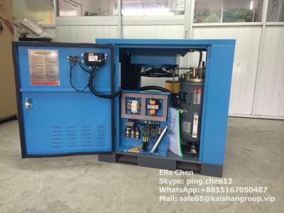 China Refrigerar de ar giratório dobro do compressor de ar do parafuso 10hp 0.8Mpa 1.2m3/Min BK7.5-8G à venda