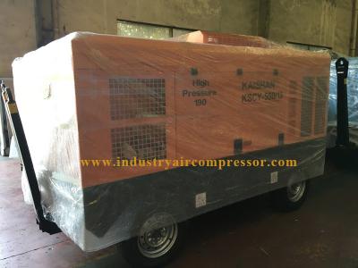 Cina 1 anno della garanzia della vite del compressore d'aria di compressore d'aria mobile portatile per estrazione mineraria in vendita