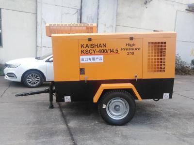 Cina Cummins Motore Diesel Due Ruote Compressore d'aria KSCY-400/14.5 400CFM 14.5bar in vendita