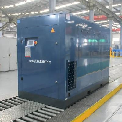Cina Compressore d'aria a vite industriale a frequenza variabile da 180 CV BMVF132 Alta potenza 132 kW in vendita