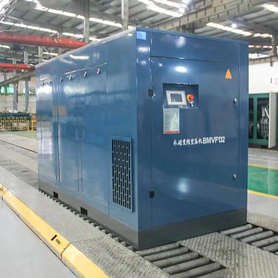 Cina Compressore d'aria a vite industriale a frequenza variabile da 180 CV BMVF132 Alta potenza 132 kW in vendita
