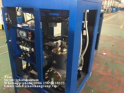 中国 30KWベルト駆動の静止した回転式ねじ圧縮機の省エネ160CFM 13棒 販売のため