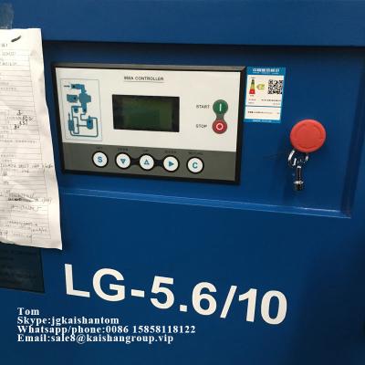 Cina Alto compressore d'aria rotatorio di raffreddamento dell'azionamento della vite di efficienza per industria tessile in vendita