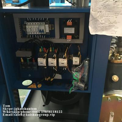 Cina Compressore d'aria rotatorio azionato a cinghia iniettato olio della vite di 45kw 8bar per il ventilatore della bottiglia in vendita