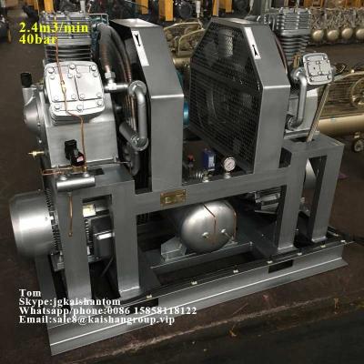 China Compressor de ar de alta pressão estável do pistão do desempenho 40bar 85cfm para a máquina de molde na venda à venda