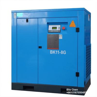 Cina 11KW 8bar Kaishan BK11-8G azionamento diretto elettrico a vite stazionaria Compressore di gas d'aria in vendita
