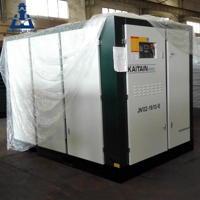 China O óleo da compressão da fase da série dois de Kaitain JN injetou o compressor de ar do parafuso com inversor à venda