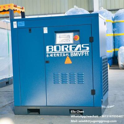 Cina Compressore a vite fisso 11kw di fase di tipo tre di conversione di frequenza in vendita