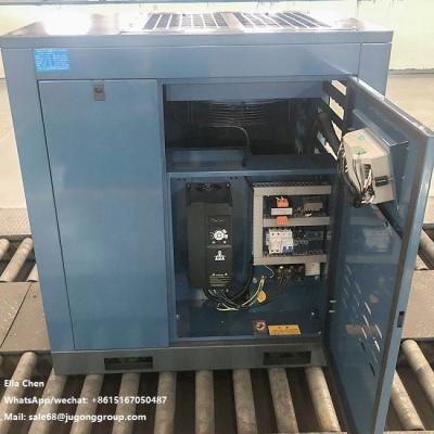 中国 永久マグネット周波数変換20HP回転式ねじドライブ空気圧縮機 販売のため