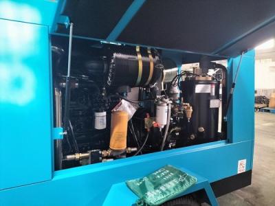 Cina uso portatile di estrazione mineraria del motore diesel 385cfm del compressore d'aria 18bar con Jack Hammer in vendita