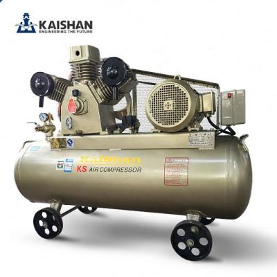 中国 Kaishan携帯用ピストン タイプ空気圧縮機2シリンダー7.5hp 8bar 販売のため