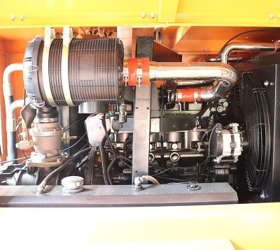Cina Ruote mobili diesel 425CFM 10 Antivari del compressore d'aria della vite due in vendita