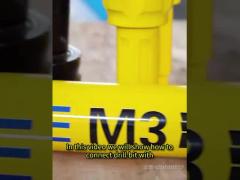 Hochdruck-Hammer des 150mm 200mm Sprengloch-Bohrer-DTH knöpfen Stückchen für Kern-Ölplattform