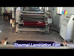 durable lamination guaranteed bopp thermal lamination film with 3