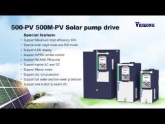 Inverter de bomba solar de fase única A combinação perfeita de bomba solar e de água