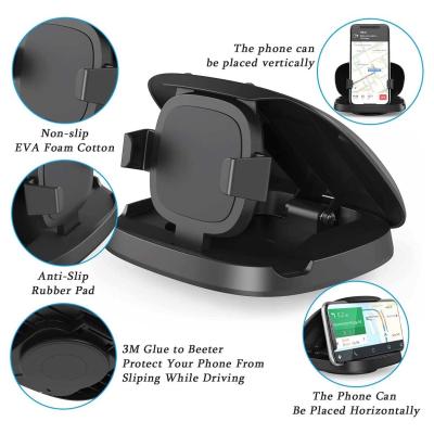Cina Supporto magnetico del telefono dell'automobile del cruscotto con una rotazione di 360 gradi in vendita