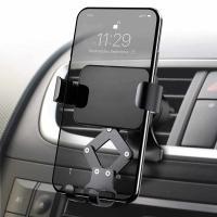 China Gravity Suction Cup Phone Mount dashboard iphone holder 88mm width for sale