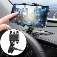 China rotatable Dashboard Mount Phone Holder 82mm width Custom Logo for sale