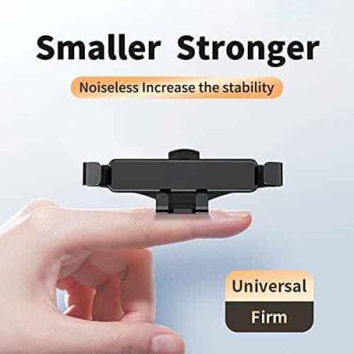 China ABS zet de Multifunctionele de Telefoonhouder van pvc de Schokbestendige Opening van de Autolucht 90mm breedte op Te koop