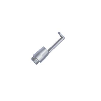 China Medical CO2 Laser Handpiece with 20mm Backstop for Surgical Laser Systems Silver for sale