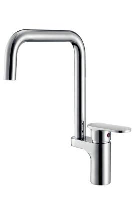 China Modern single hole bathroom faucet, the best chrome bathroom faucets for home bath decor for sale